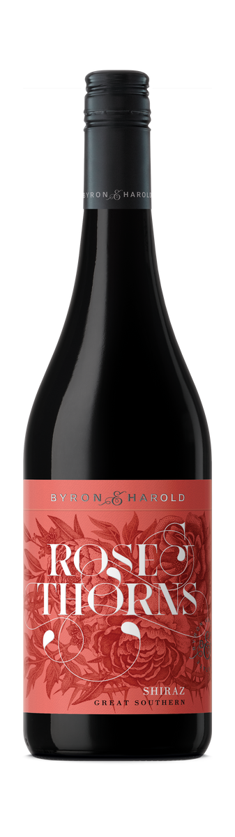 Rose & Thorns Shiraz 2022 – Byron and Harold